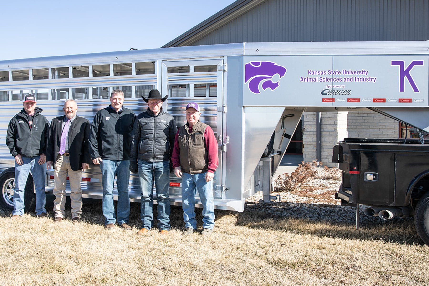 Cimarron Donates Trailer Lease to K-State ASI Animal Facilities | KCLY ...