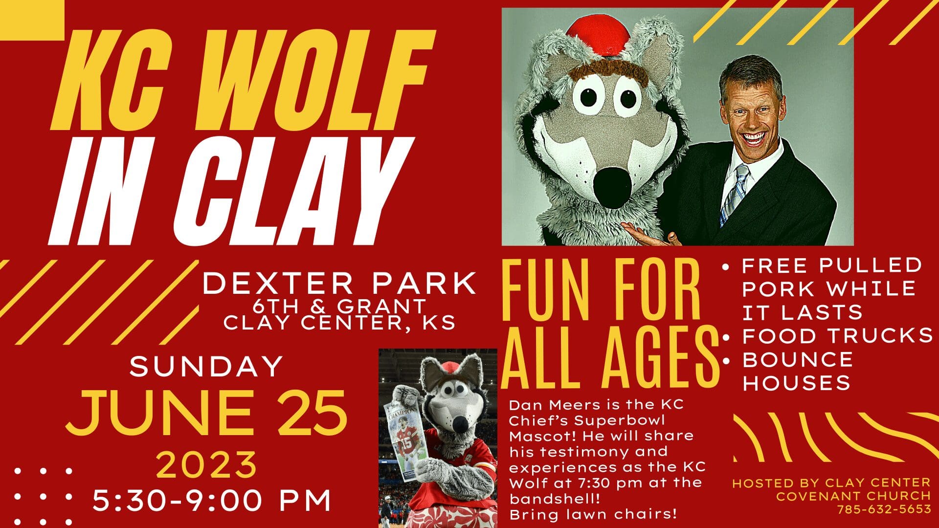 KC Wolf in Clay | KCLY Radio