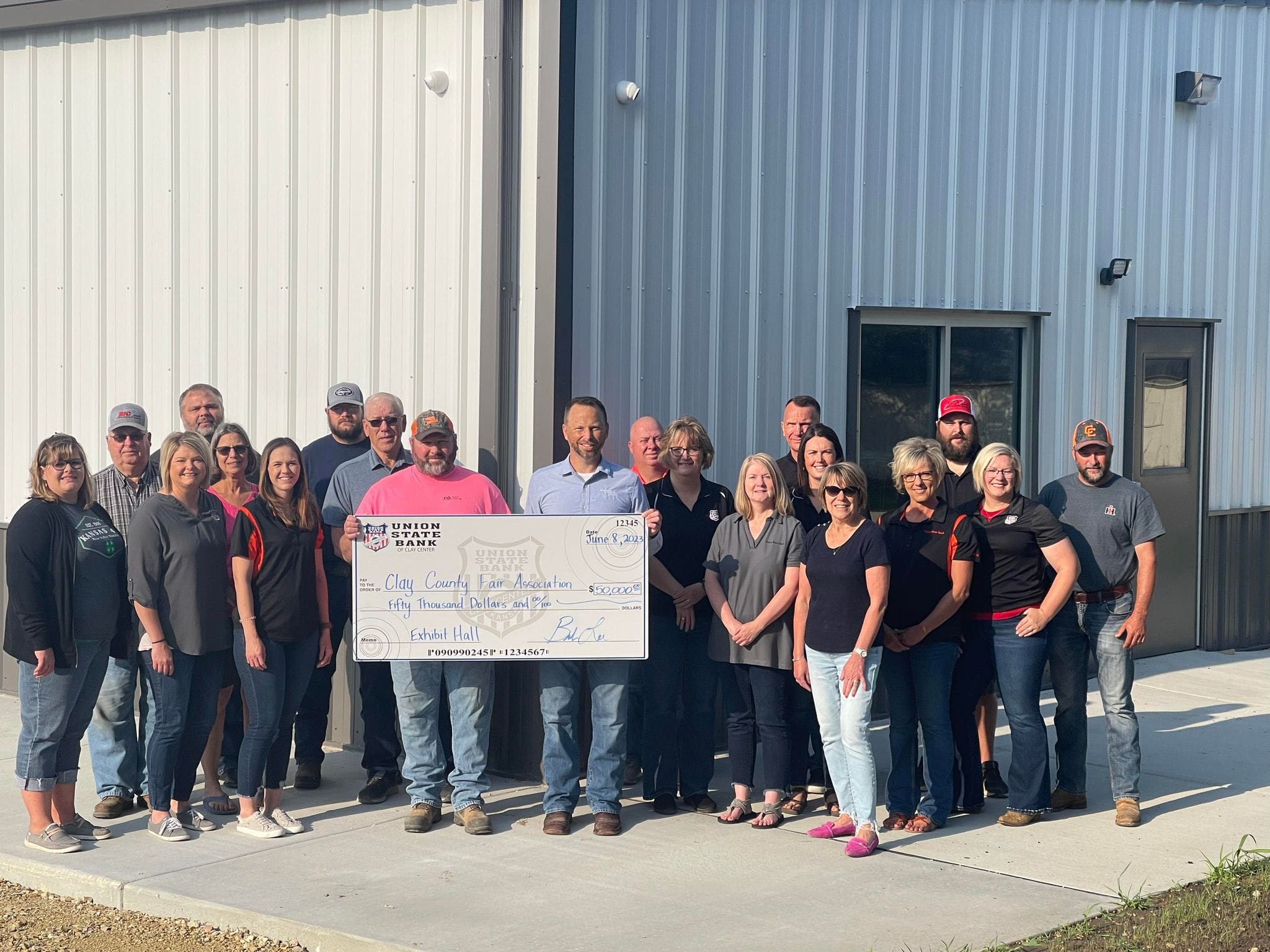Union State Bank Donates to New Exhibit Building at Local Fairgrounds ...