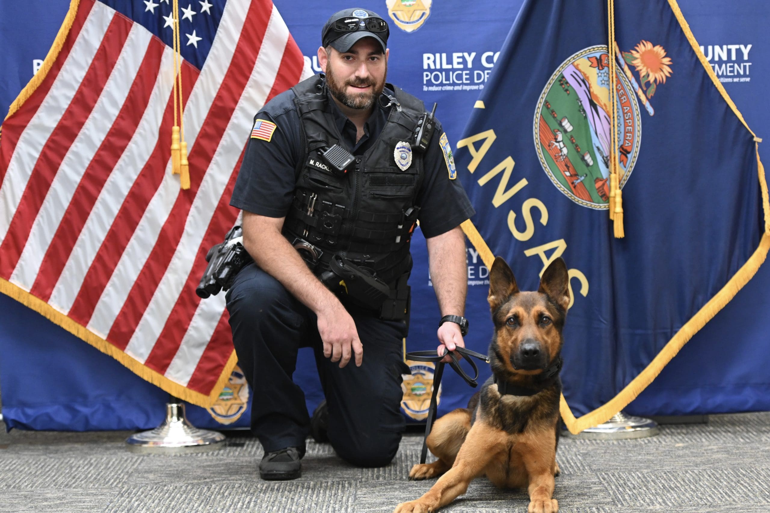 RCPD Introduces Their First Patrol K9 | KCLY Radio