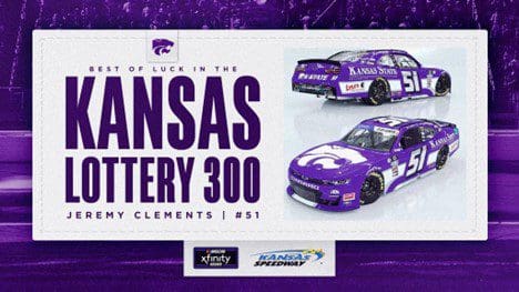 K-State-Themed Race Car Roars to Life at Kansas Speedway: Wildcat Pride ...