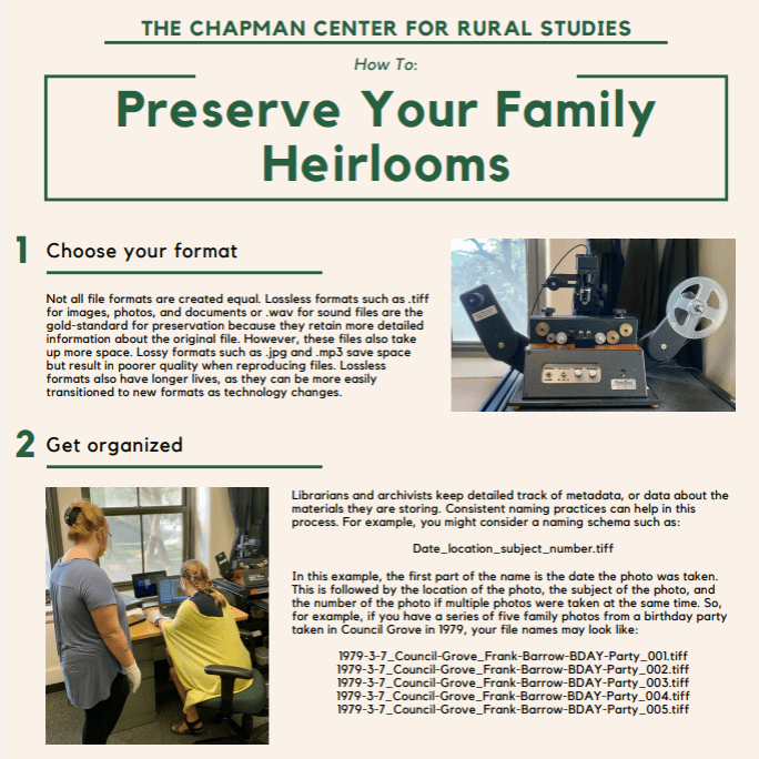 Chapman Center for Rural Studies To Help Digitize Americus History ...
