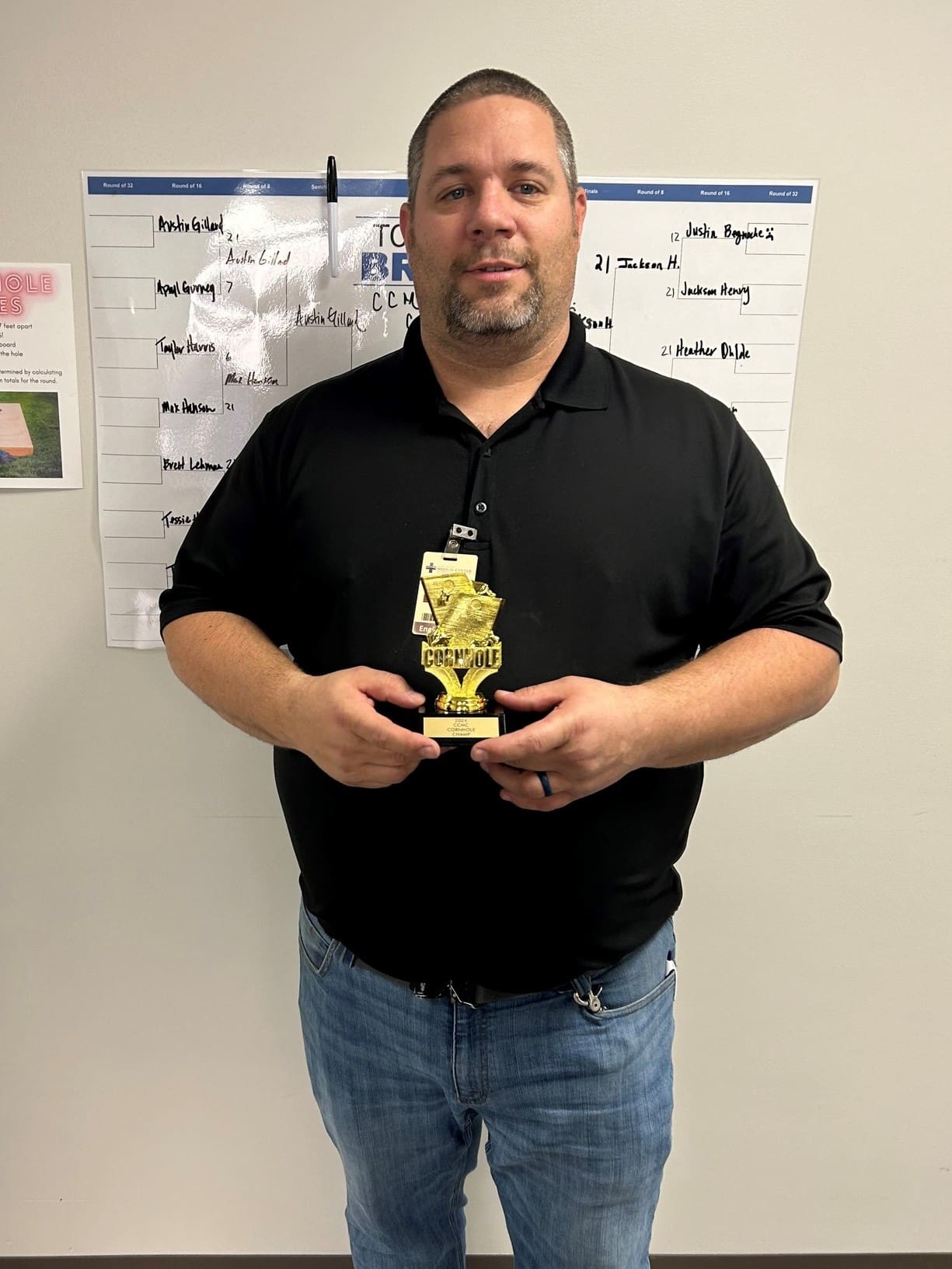 Steve Gurney Wins CCMC Corn Hole Tournament | KCLY Radio