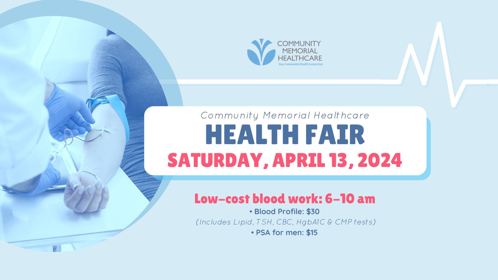 Community Memorial Healthcare’s Spring Health Fair Scheduled for April ...