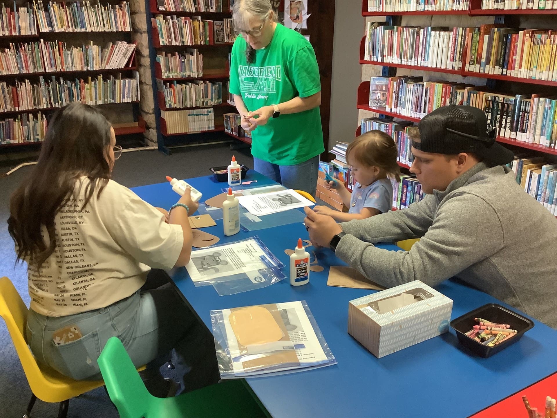 Wakefield Library Hosts Family Craft Night | KCLY Radio