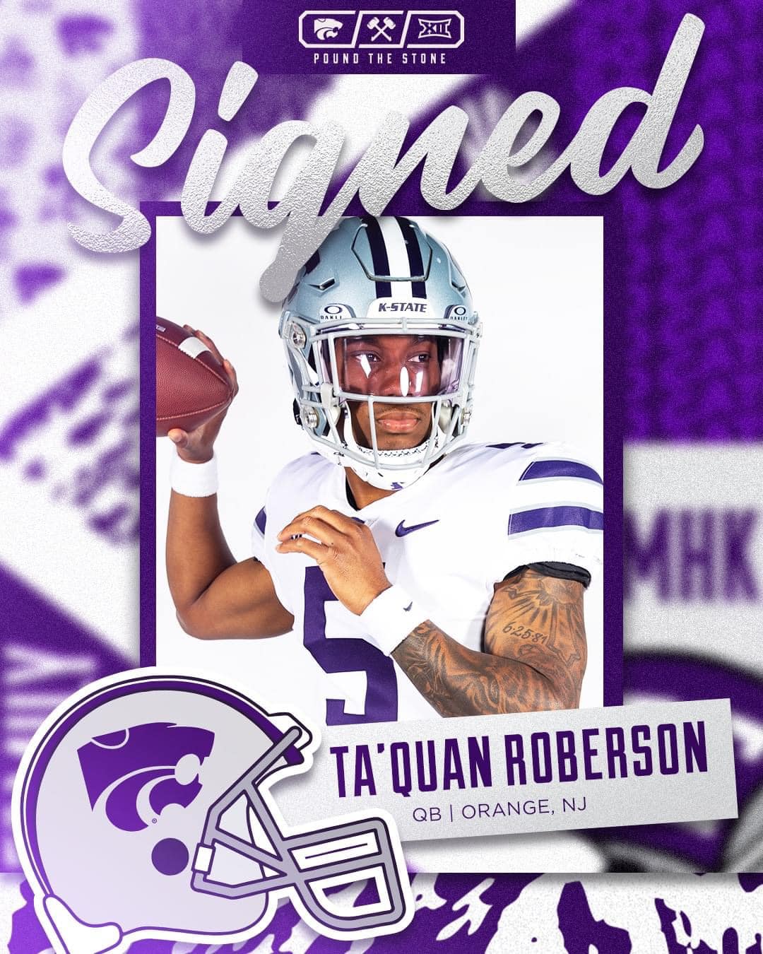 Kansas State Adds Transfer Quarterback Ta’Quan Roberson to Roster ...