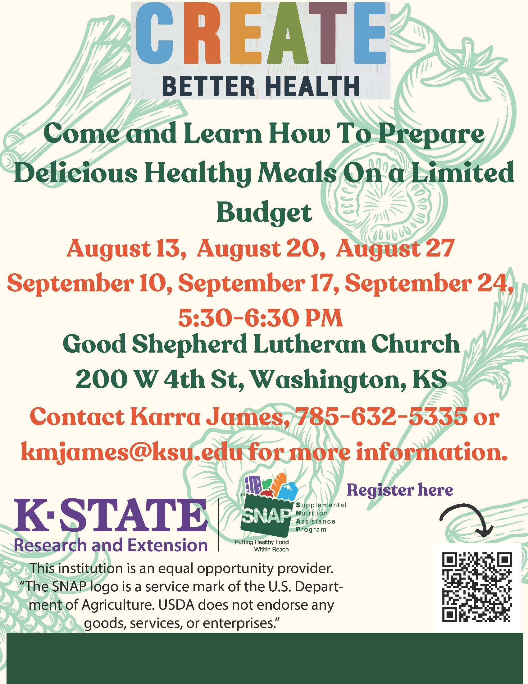 K-State Research and Extension to Offer FREE Nutrition Classes To ...