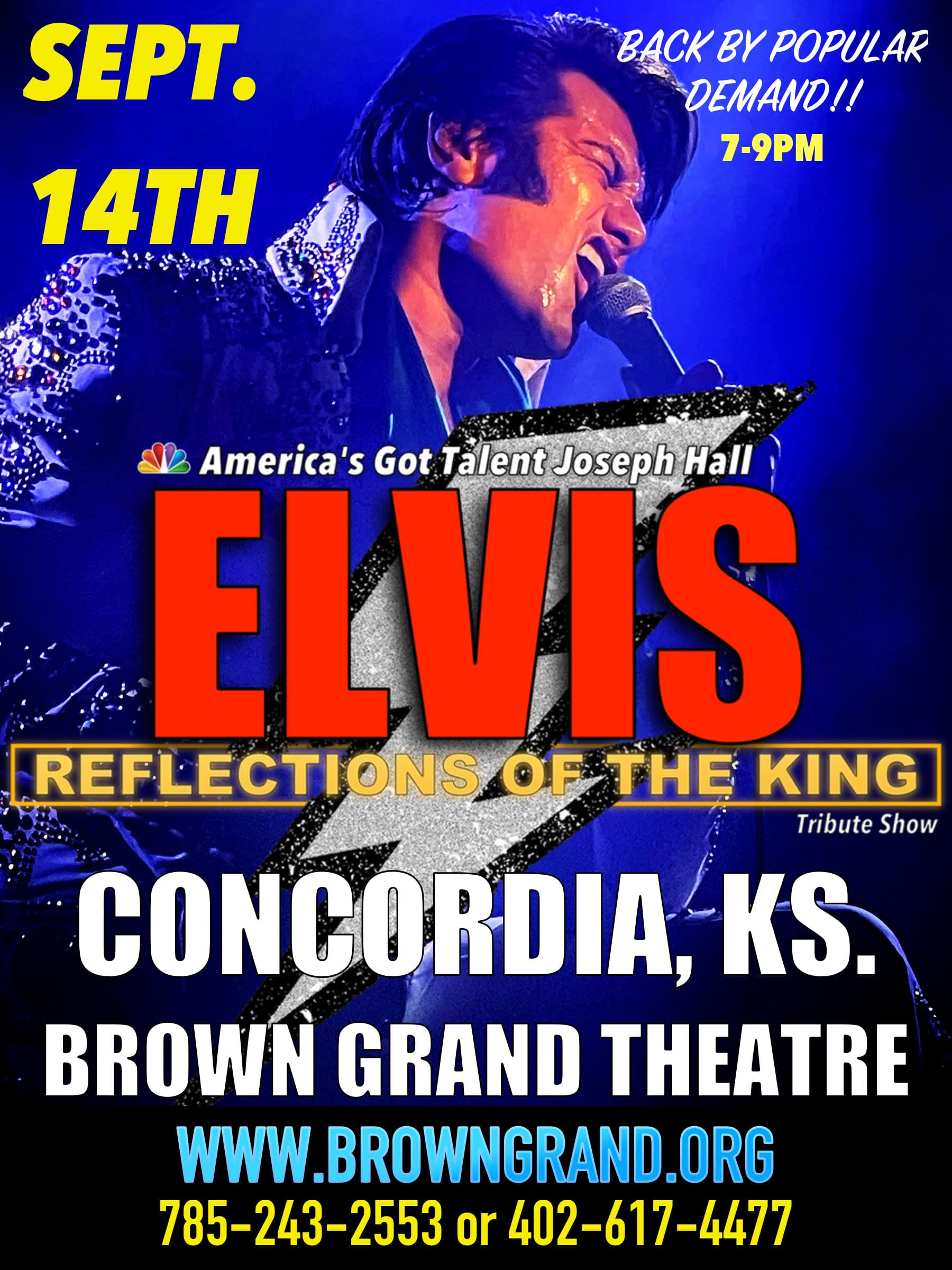 Elvis: Reflections of the King at the Brown Grand Opera House | KCLY Radio