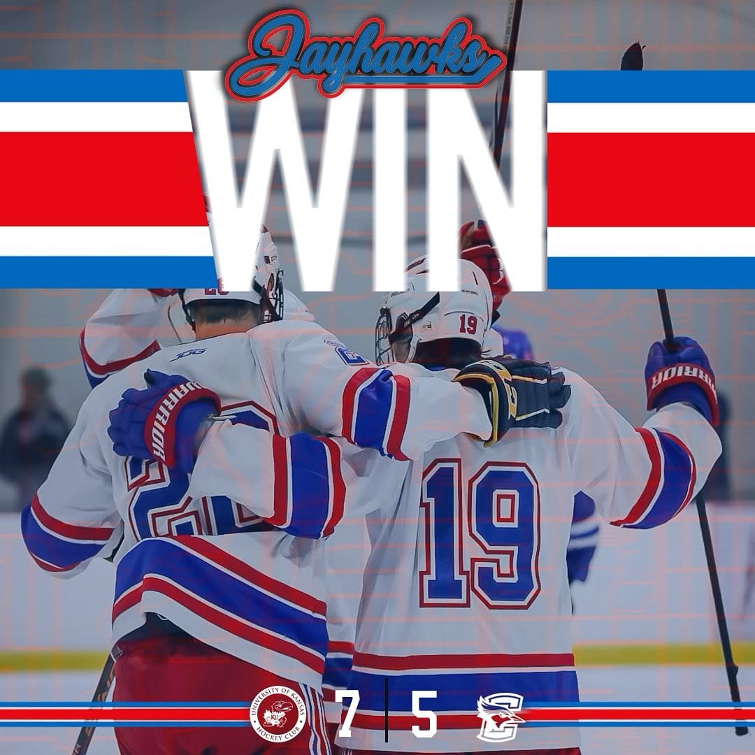 Jayhawks Split Series with Creighton, Highlighted by Siddons’ Hat Trick ...