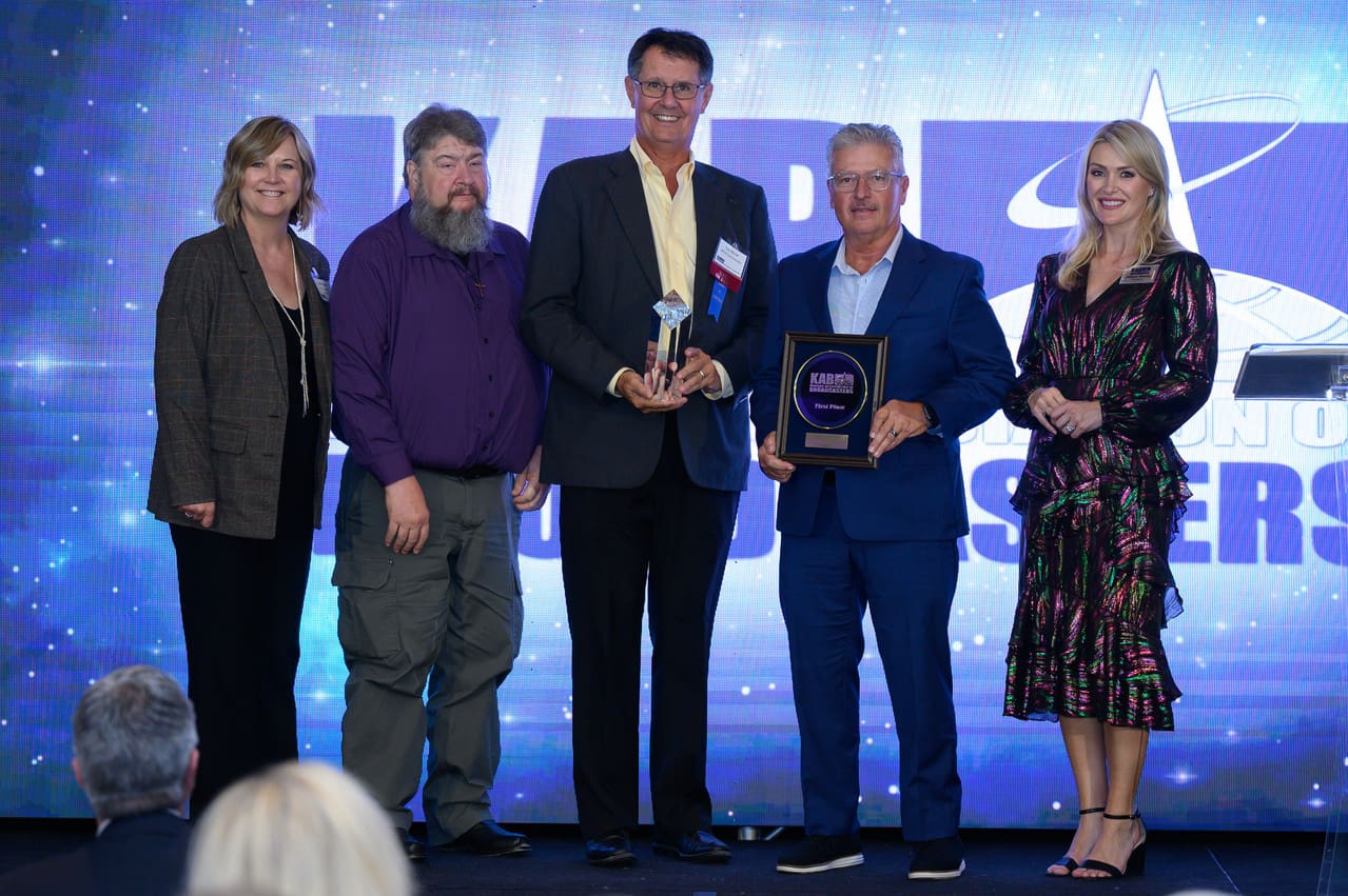 KCLY Accepts Small Market Radio Station of the Year Award at KAB Hall ...