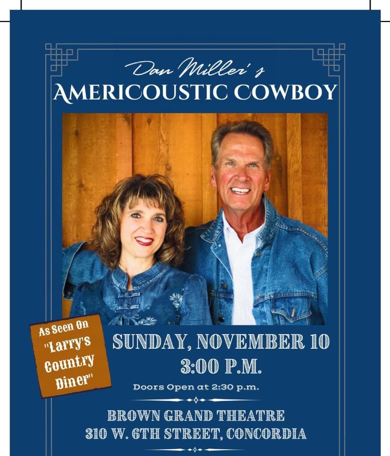 Dan Miller’s AmeriCoustic Cowboy Concert at the Brown Grand | KCLY Radio