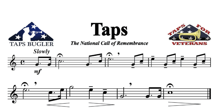 Nightly Taps Played Live in Neighborhood | KCLY Radio