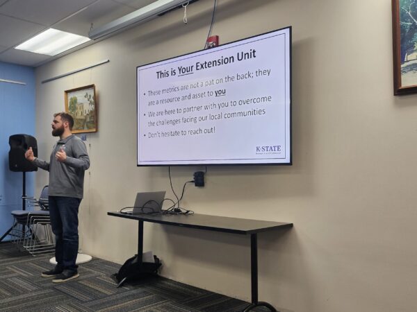 Luke Byers of Kansas State Research & Extension Spoke to Local Lions ...