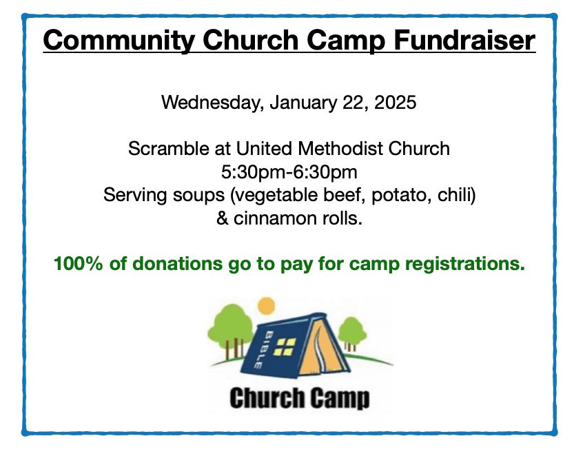 Community Church Camp Fundraiser | KCLY Radio