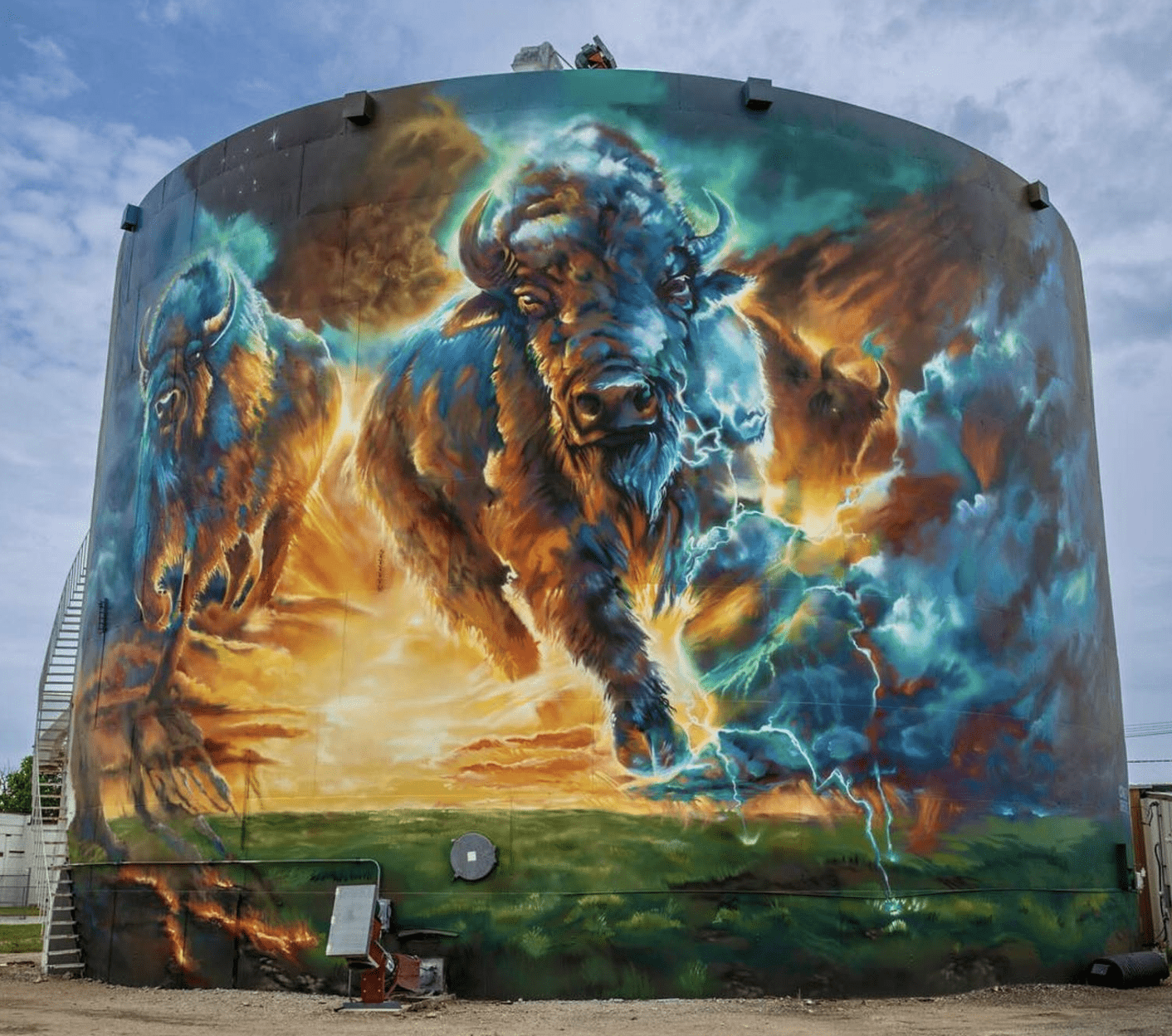 Prairie Thunder Lands #10 in International Competition of ‘Best Murals ...
