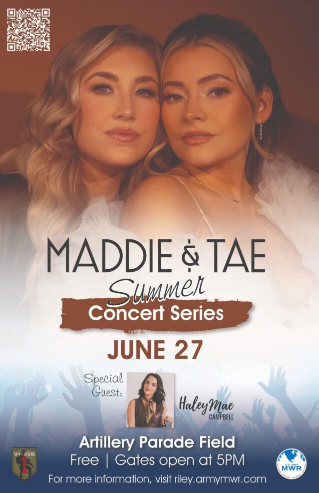 Fort Riley to Conclude Summer Concert Series with Maddie & Tae Concert ...